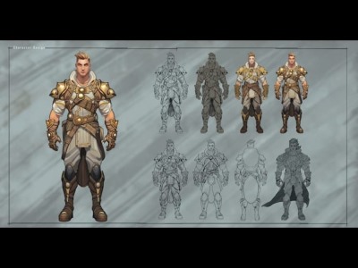 A rigged and attractive 3D, 2D Character, Props and Concept Art for ...