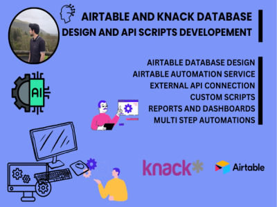A fully automated Airtable/Knack Database with API Support | Upwork