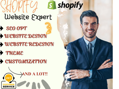 Shopify website design redesign shopify store design shopify website ...