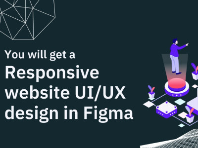 Responsive website UI/UX design in Figma | Upwork