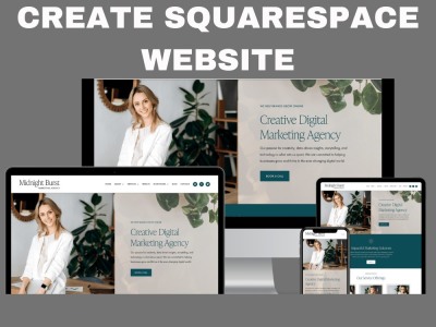 Well designed squarespace website design squarespace development | Upwork