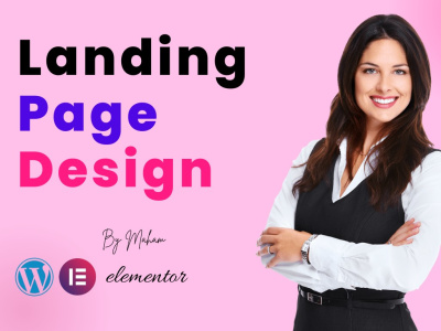 Responsive landing page, Wordpress elementor website | Upwork