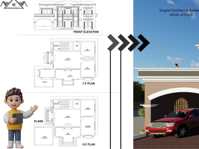 Floor Plans & Exterior Design and details about your Building | Upwork