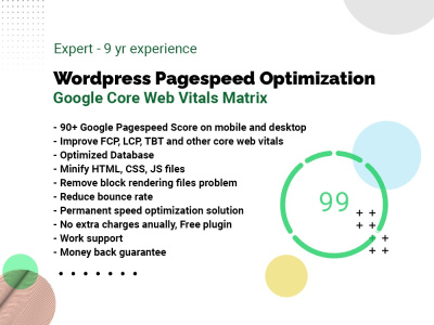 WordPress Speed Optimization & Core Web Vitals | Google Pagespeed | Upwork