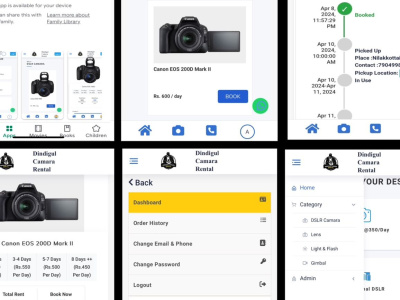 Rental Web App & Mobile App (Angular,Firebase,Node Js,Razorpay Payment) | Upwork