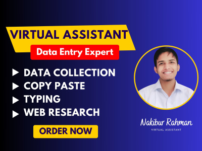 Online Offline Data Entry, Data Collection, Web Research and Admin Support | Upwork