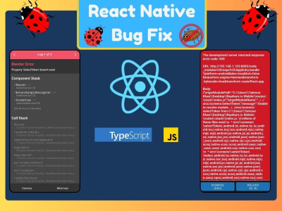 Javascript Typescript bugs fixing in React Native Apps | Upwork