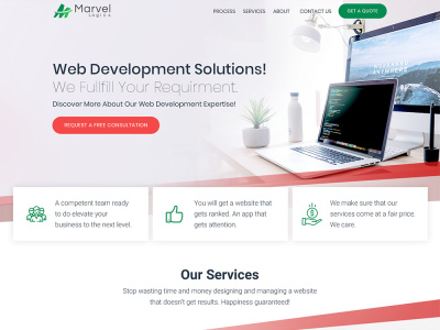 Single page fully responsive website | Upwork