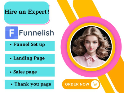 Top notch Funnelish sales funnel or Funnelish landing page design | Upwork