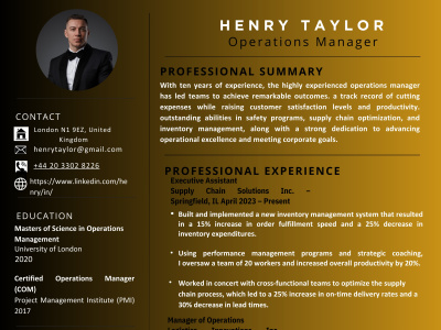 A world-class resume driven by keywords, modern design and impact! | Upwork