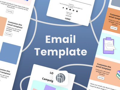 A customizable Mailchimp email template that "sells" (design & code ...