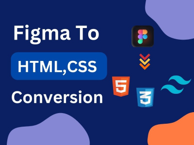 Figma to HTML or Figma to Tailwind CSS responsive website conversion | Upwork