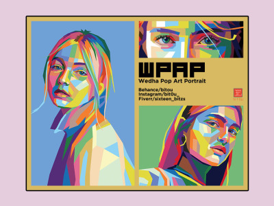 Your photos into WPAP portrait style in 1 day | Upwork