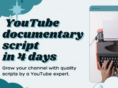 A well researched, retention-optimized documentary YouTube script. | Upwork