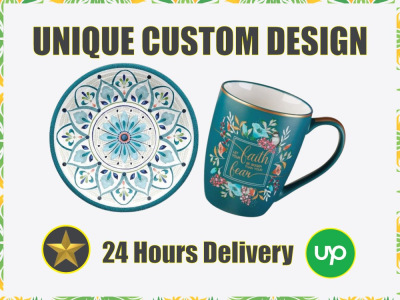 Awesome custom coffee mug, cup, and plate designs | Upwork