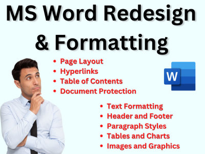 Format, Design, Edit Microsoft Word Document and PDF | Upwork