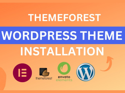 Install wordpress, themeforest, demo import, and customization | Upwork