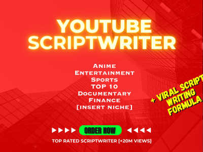 Engaging YouTube Script Writing from a Professional YT Script Writer ...