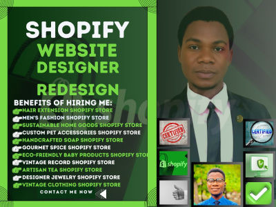 Pro Shopify Website | Store Design | Store Redesign | Shopify Expert ...