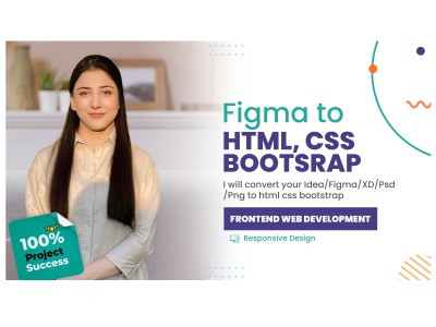 Figma to html css bootstrap responsive website | Upwork