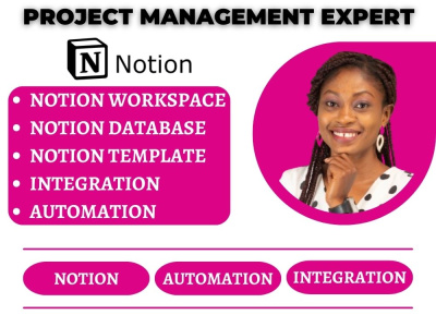 Notion notion template customized notion workspace website as notion expert | Upwork