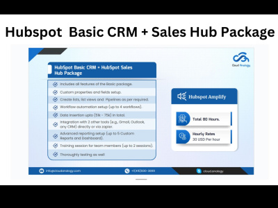 HubSpot Basic CRM + HubSpot Sales Hub Package | Upwork
