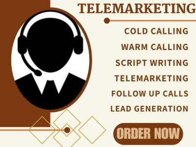 Telemarketing cold calling warm calling lead generation script writing ...