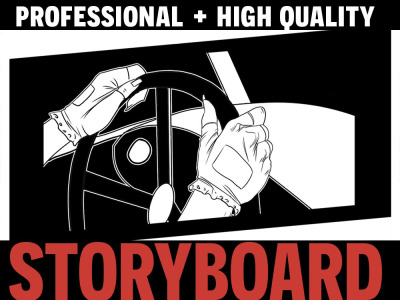 Professional and High Quality Storyboard for your Script | Upwork