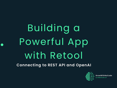 A Retool application as internal tool, data dashboard, admin portal ...
