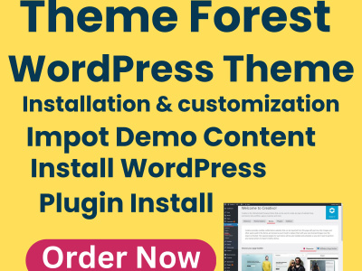 WordPress install, demo content import, and setup of themes and plugins. | Upwork