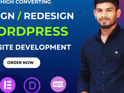 Design responsive wordpress website development elementor pro page builder | Upwork