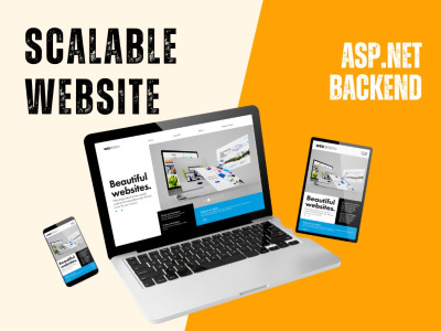 Scalable Website: ASP.NET Backend Excellence | Responsive Design Apps ...