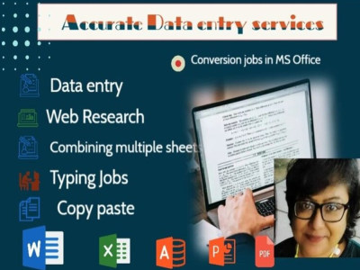 All data entry and MS Office jobs | Upwork