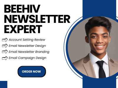 Beehiiv newsletter, beehive landing page design, beehiiv email template ...