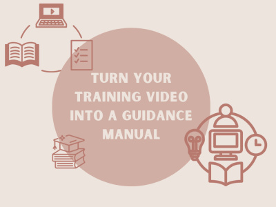 Simple, concise guidance material transcribed from your training video ...