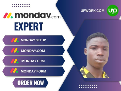 Setup monday form, monday automation, monday integration, monday com monday | Upwork