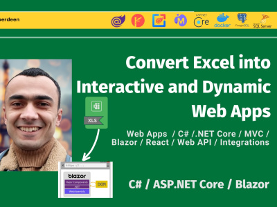 Converted excel into interactive and dynamic web/online application ...