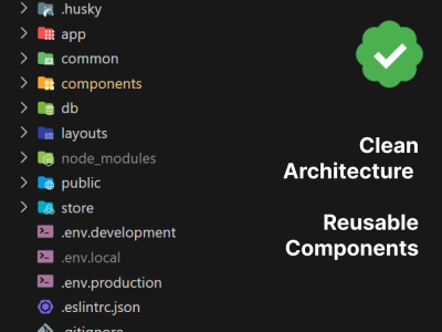 A clean and reusable React/Next.js architecture | Upwork