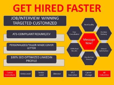 Top-notch Resume, CV, Cover Letter, and LinkedIn Optimization Services ...