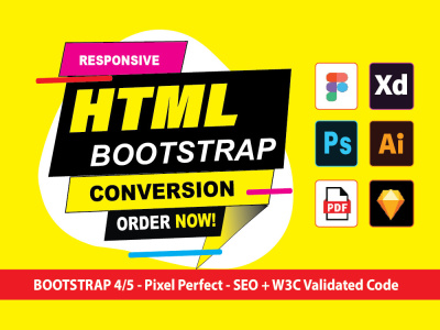 Convert Figma to HTML, PSD to HTML, PDF to HTML, XD to HTML Css ...