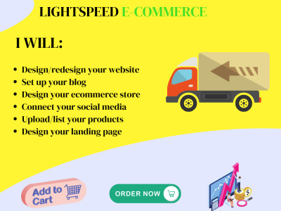 A lightspeed full ecommerce store/website | Upwork