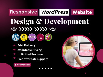 Responsive WordPress Website, Elementor Website, Landing Page | Upwork