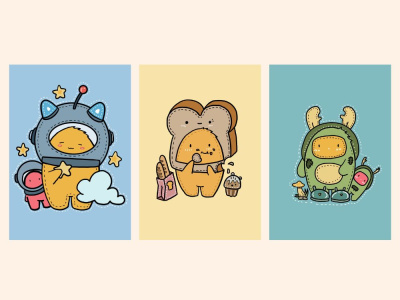 Cute style of cartoon | Upwork