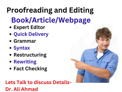 Proofreading and Editing Quickly and Professionally | Upwork