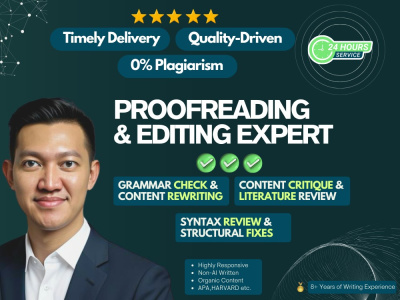 A Professional Proofreading and Editing | Efficient Rewriting | Structure | Upwork