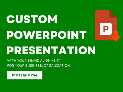 Expertise in PowerPoint and top-notch design for your presentations ...
