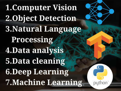 Machine learning, deep learning, and data science projects in python | Upwork