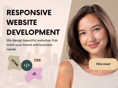 Responsive HTML CSS tailwind bootstrap website design and development | Upwork