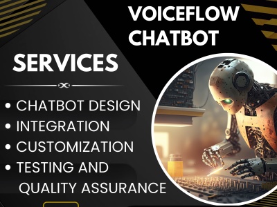 A custom voiceflow chatbot to elevate your business | Upwork