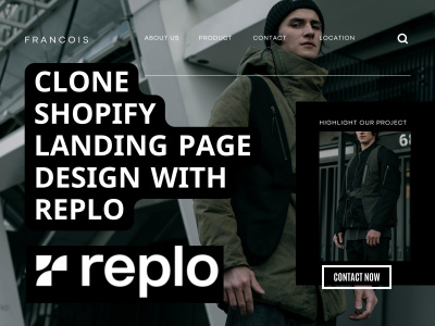 Clone Shopify Landing Page Design with Replo | Upwork
